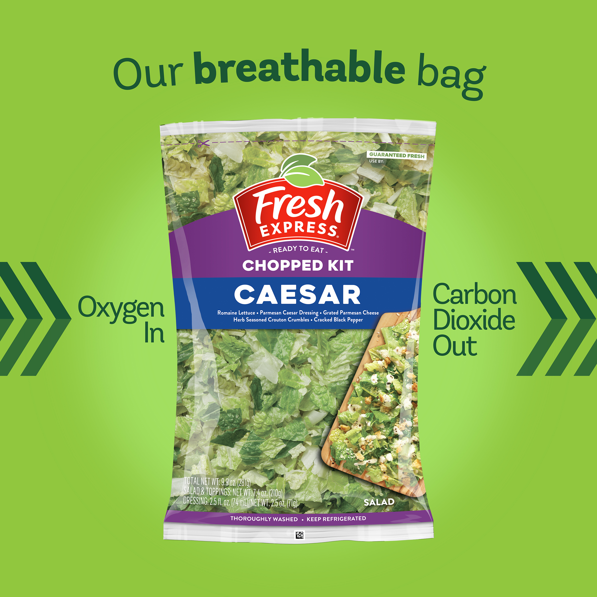 Caesar Chopped Salad Kit - Fresh Express