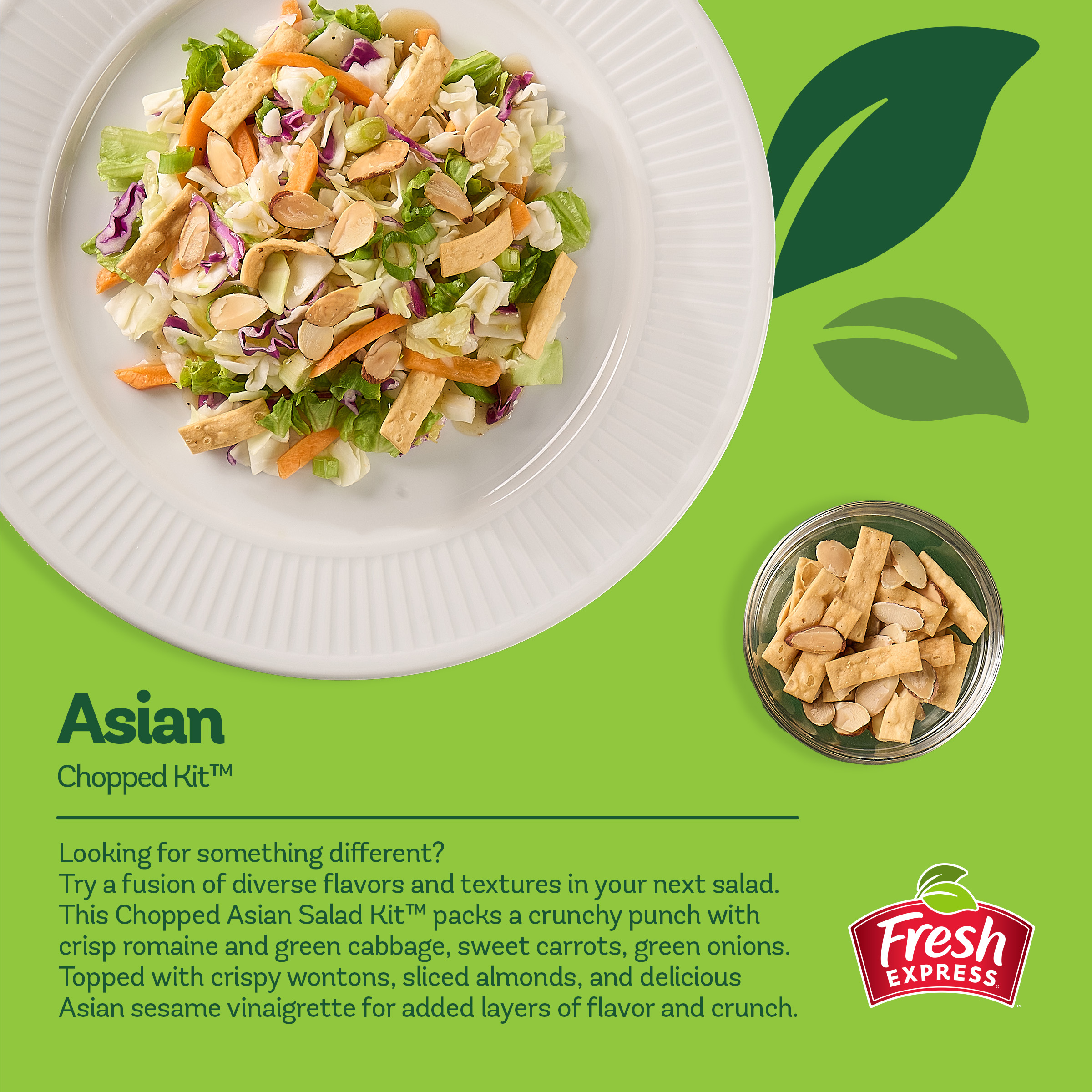 Asian Chopped Salad Kit - Fresh Express