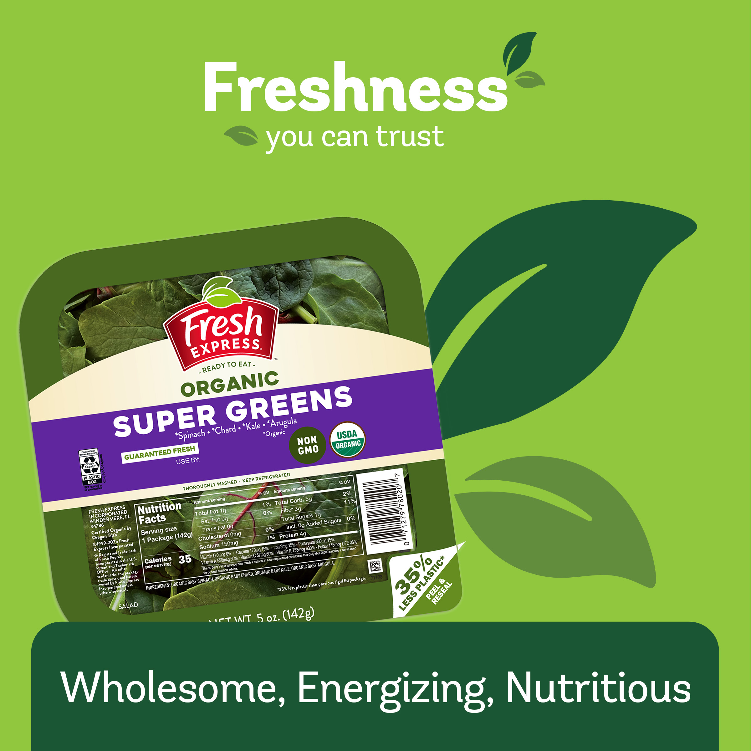 Super Greens Organic - Fresh Express