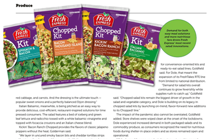 FRESH EXPRESS FEATURED IN THE SUPERMARKET PERIMETER MAGAZINE - Fresh ...