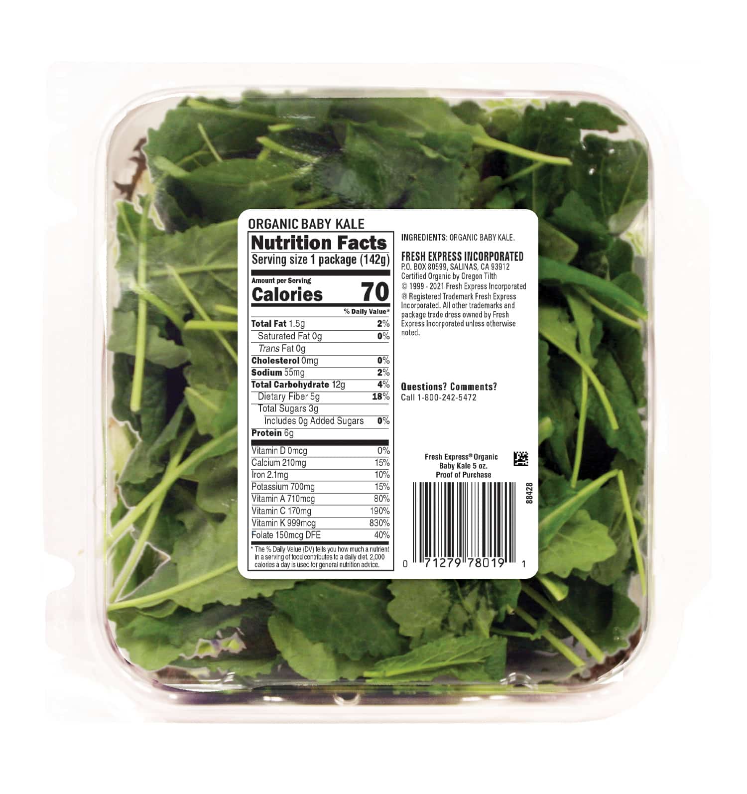 Baby Kale Organic - Fresh Express