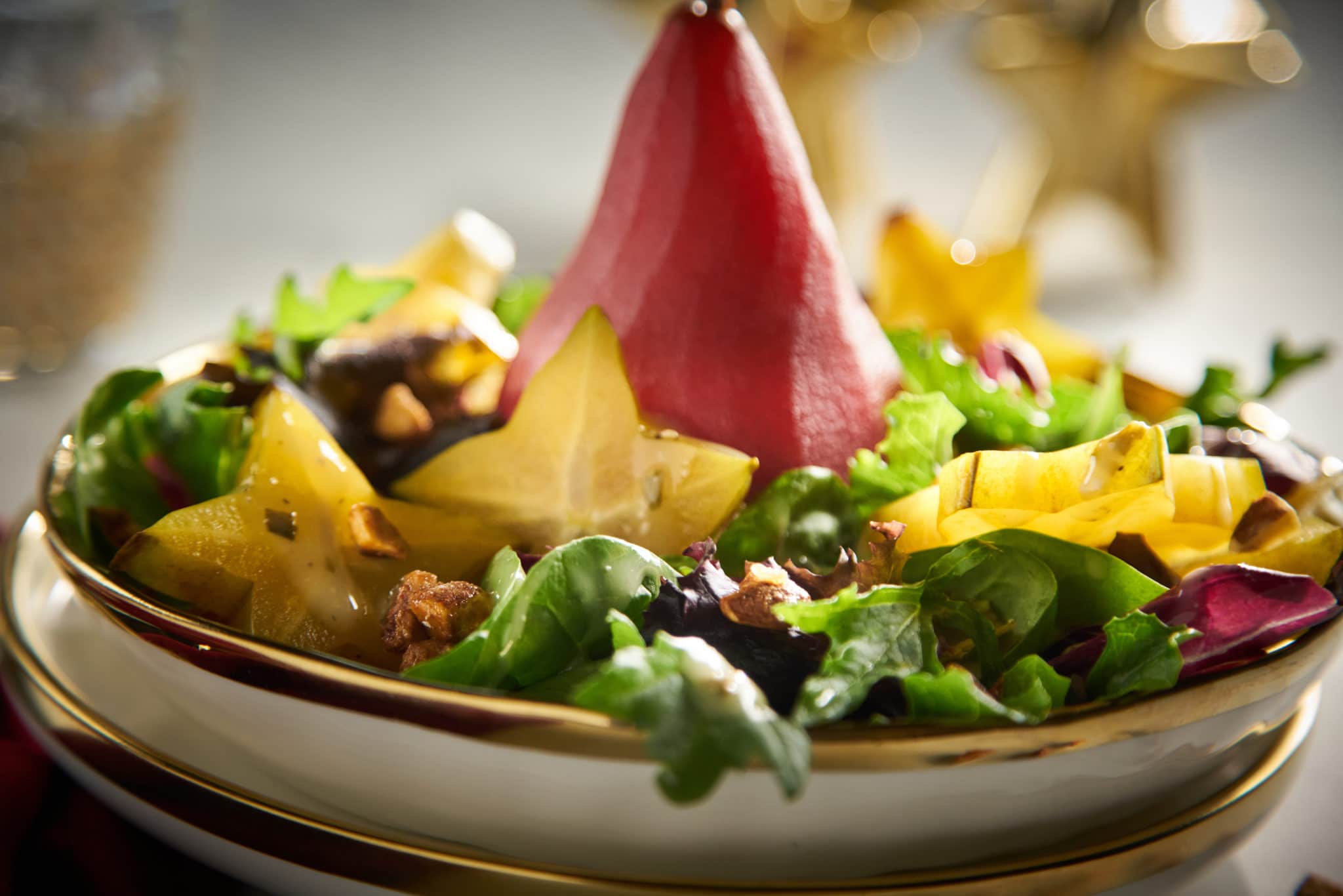 Poached Pear Star Salad - Fresh Express