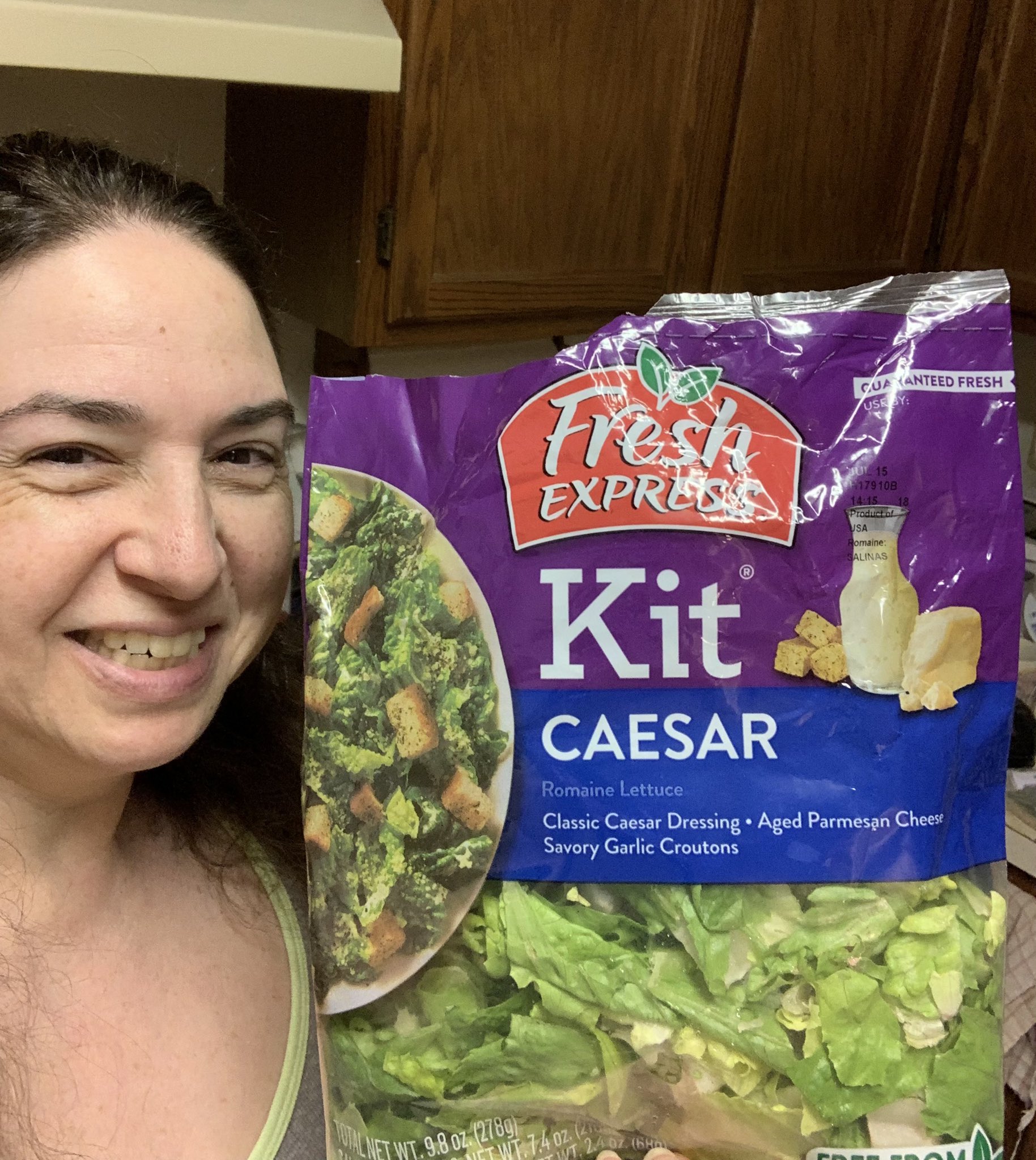 how to make the fresh express caesar salad kit - Fresh Express
