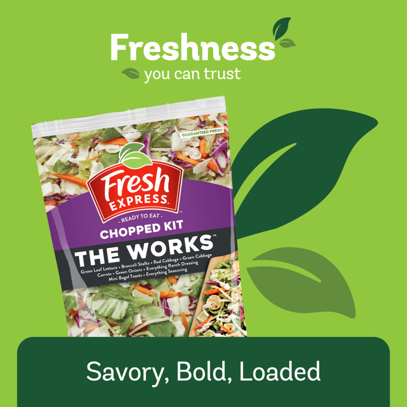 The Works Chopped Salad Kit - Fresh Express