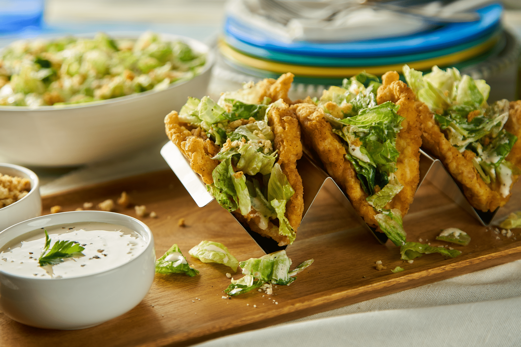 Fried Chicken Caesar Taco - Fresh Express