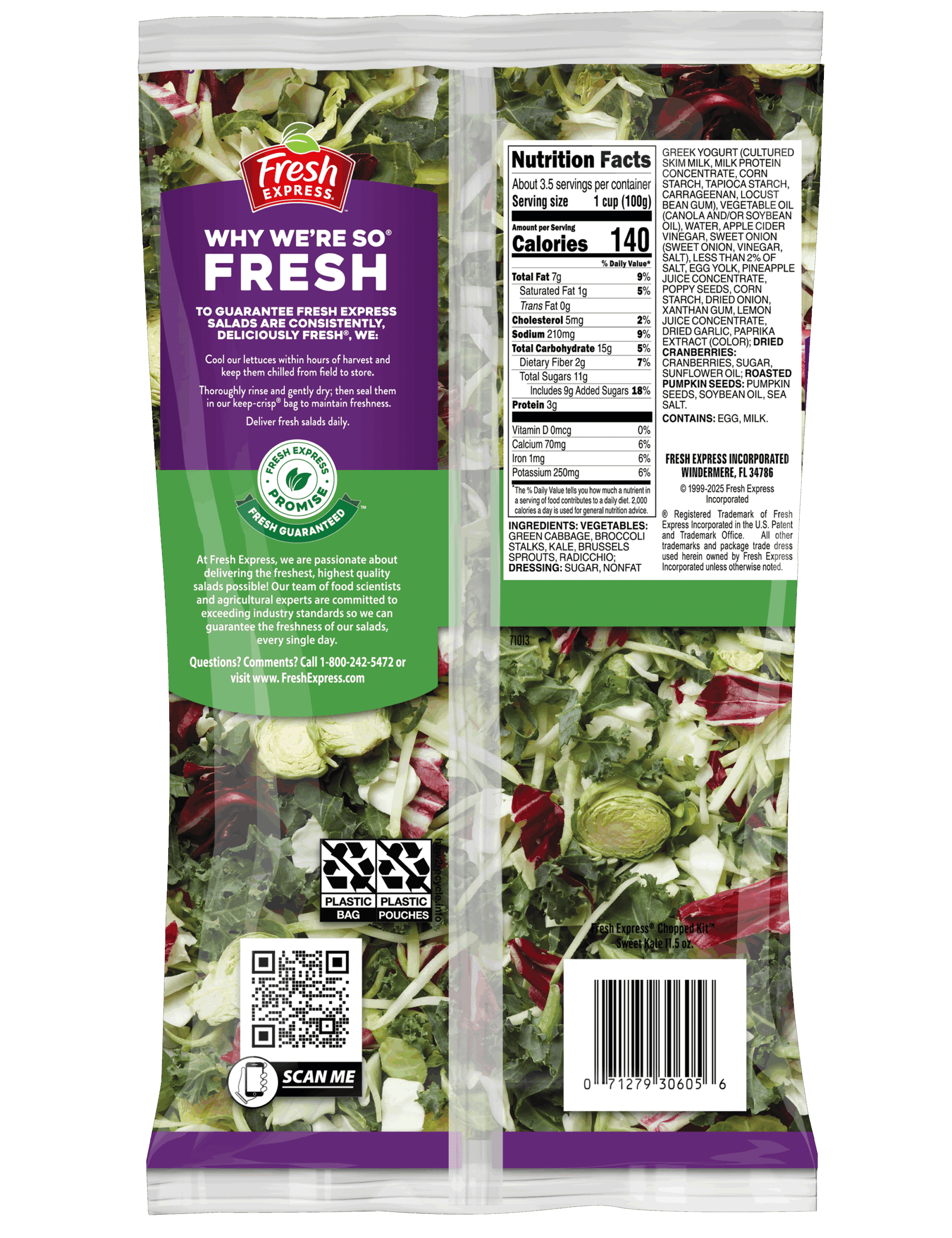 Sweet Kale Chopped Salad Kit™ - Fresh Express