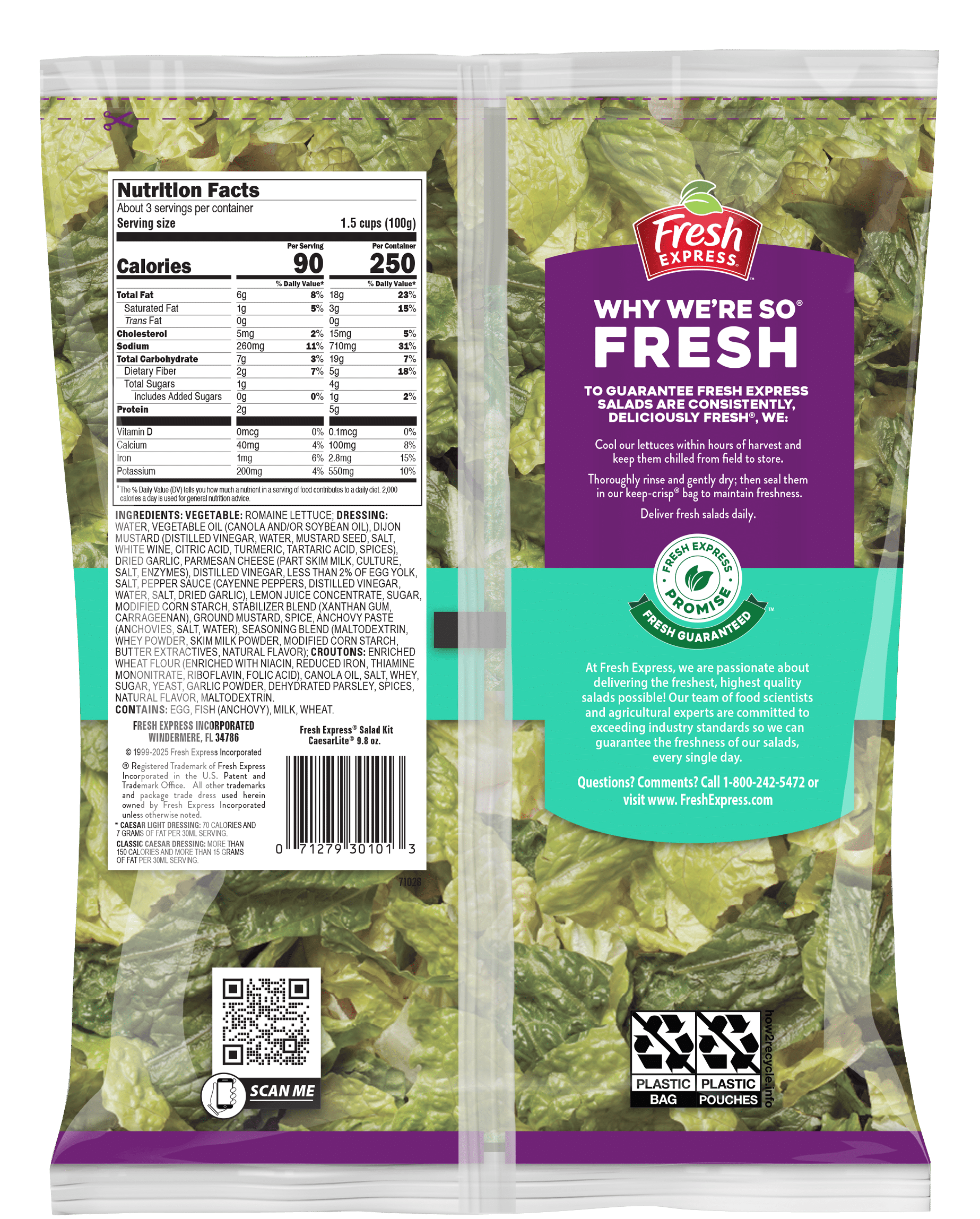 Caesar Lite® Salad Kit - Fresh Express