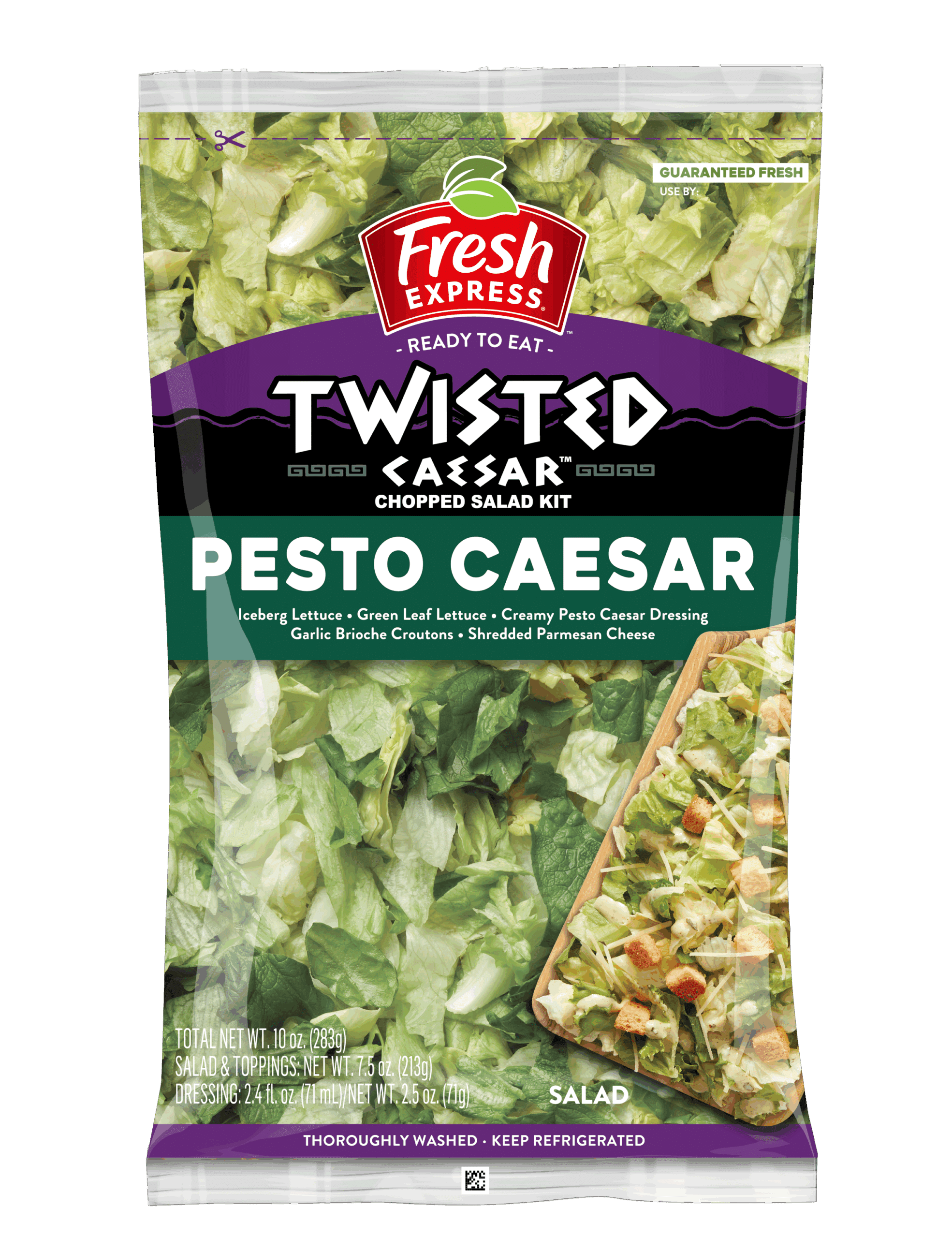 Twisted Caesar Pesto Caesar Chopped Salad Kit - Fresh Express