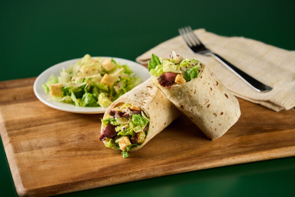 Creamy Mushroom Caesar Steak Wrap - Fresh Express
